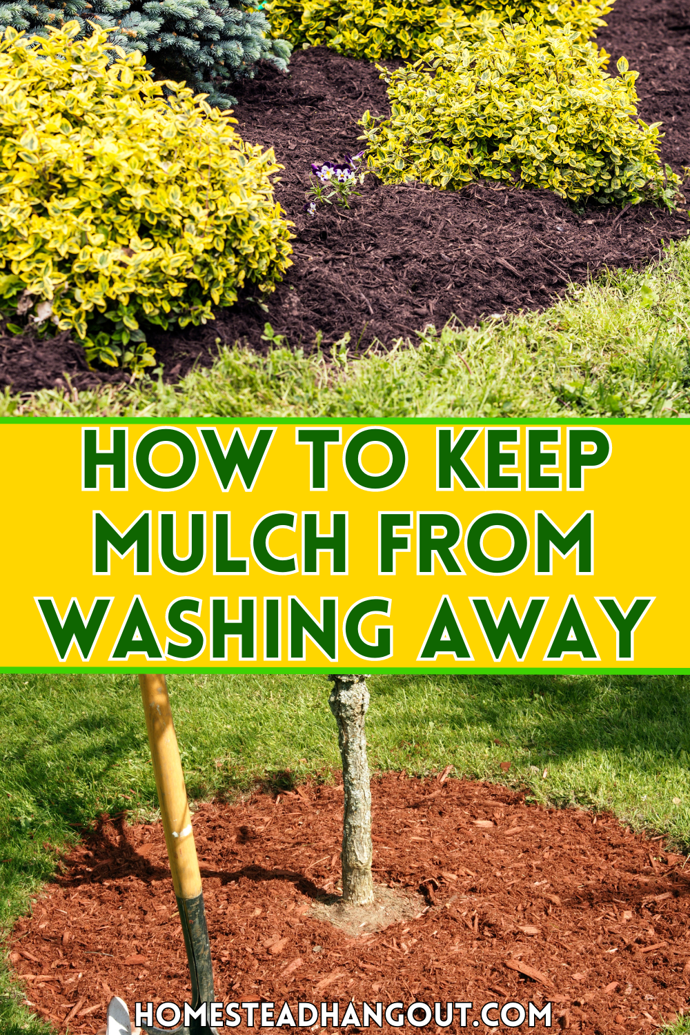 How to Keep Mulch in Place and Prevent it From Washing Away - The ...