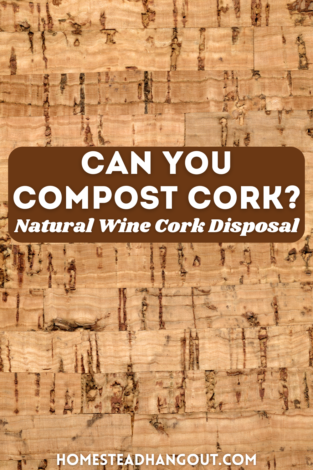 Can You Compost Cork? Natural Wine Cork Disposal - The Homestead Hangout