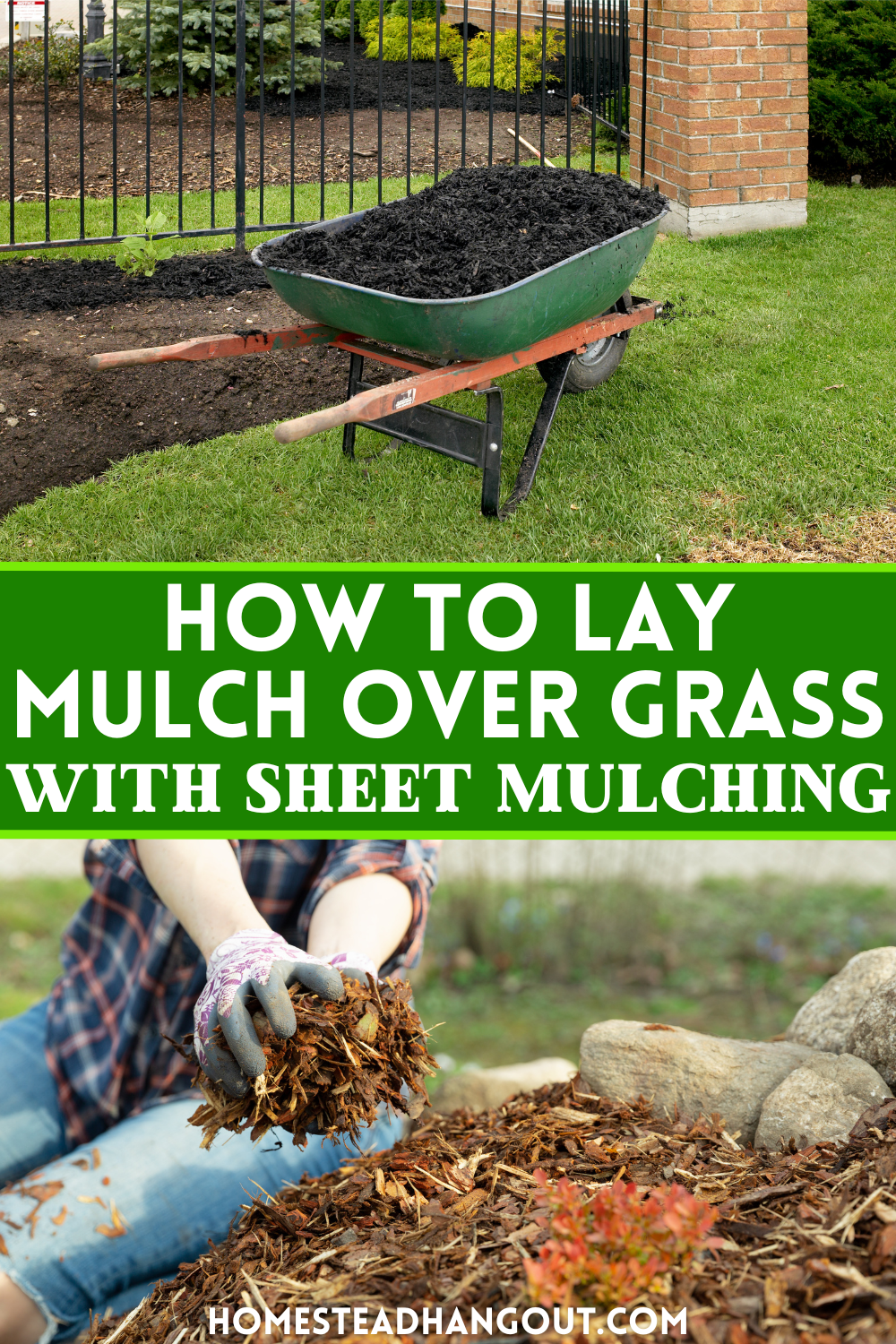 Can You Put Mulch Over Grass