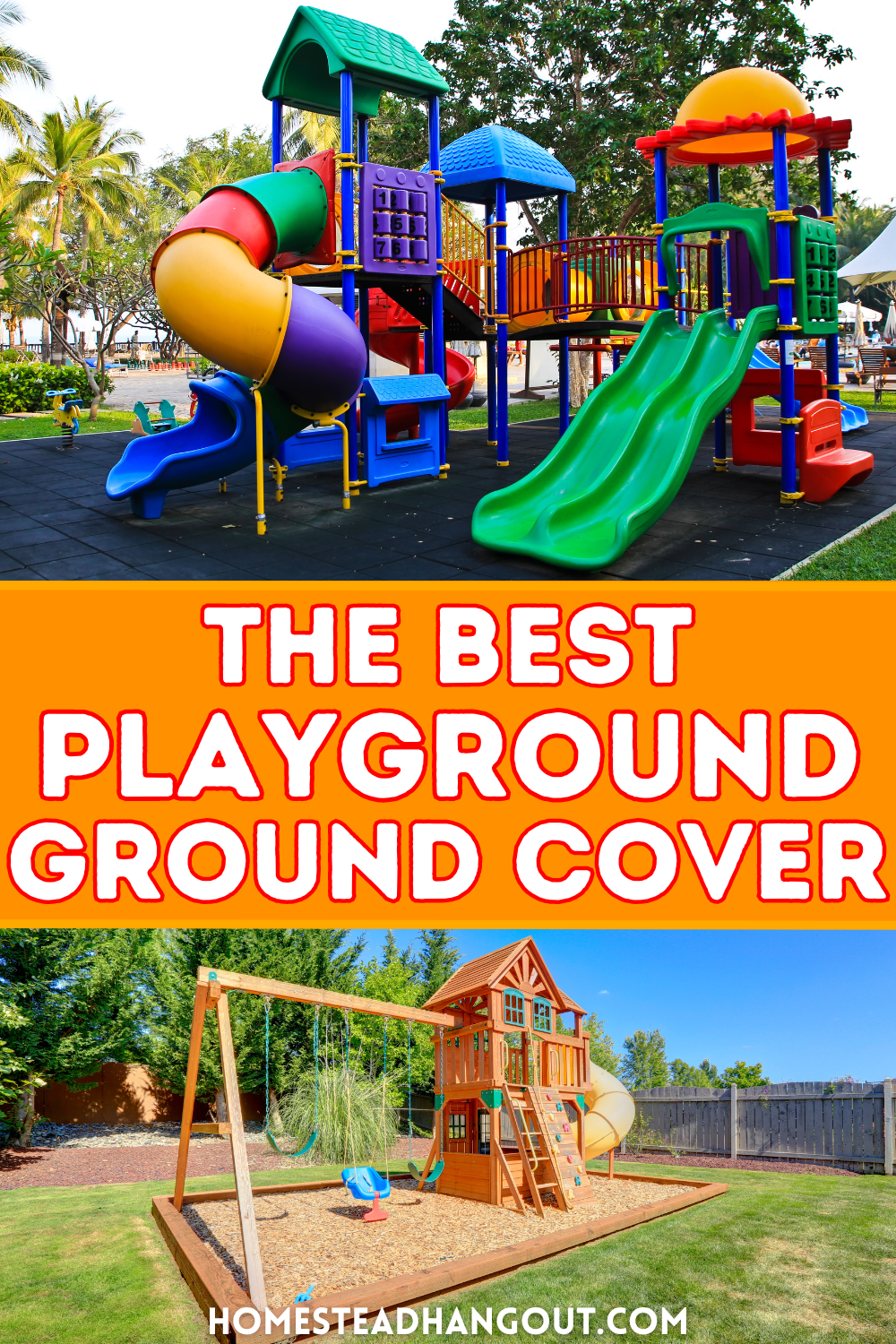 Best Wood Mulch For a Playground: Wood Chips Vs Rubber - The Homestead ...