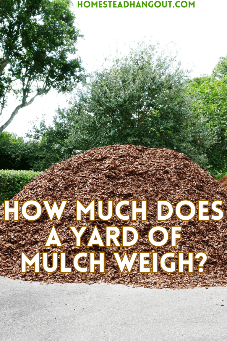 How Much Does a Cubic Yard of Bulk Mulch Weigh? - The Homestead Hangout