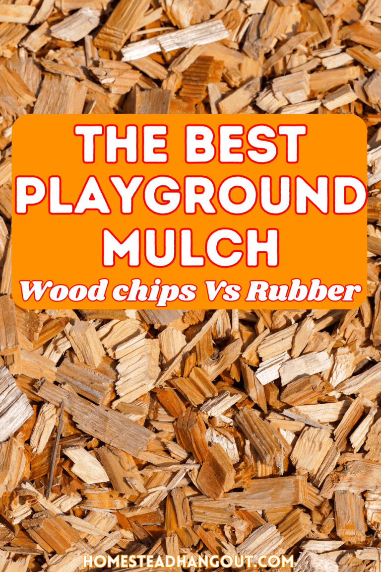 Best Wood Mulch For a Playground: Wood Chips Vs Rubber - The Homestead Hangout